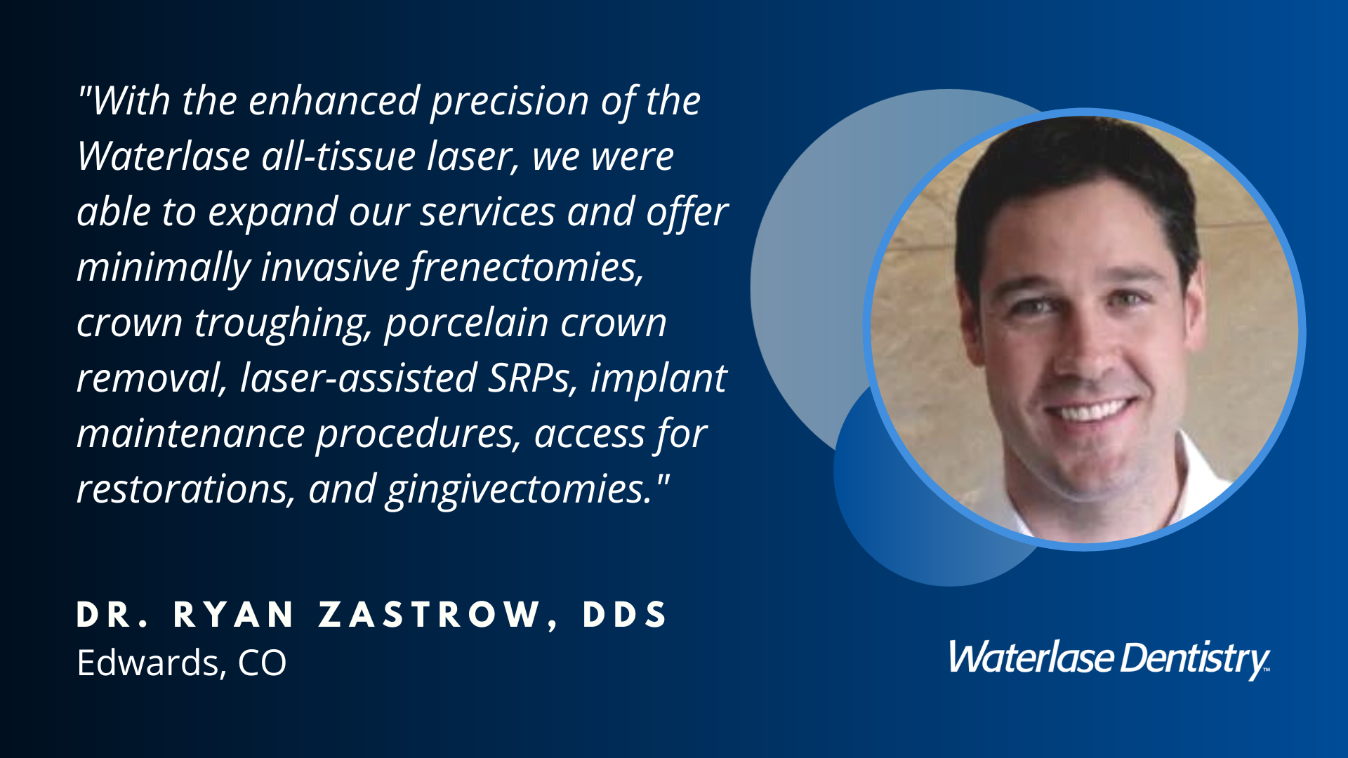 Waterlase Trial Program: The Impact of Waterlase All-Tissue Laser | BIOLASE